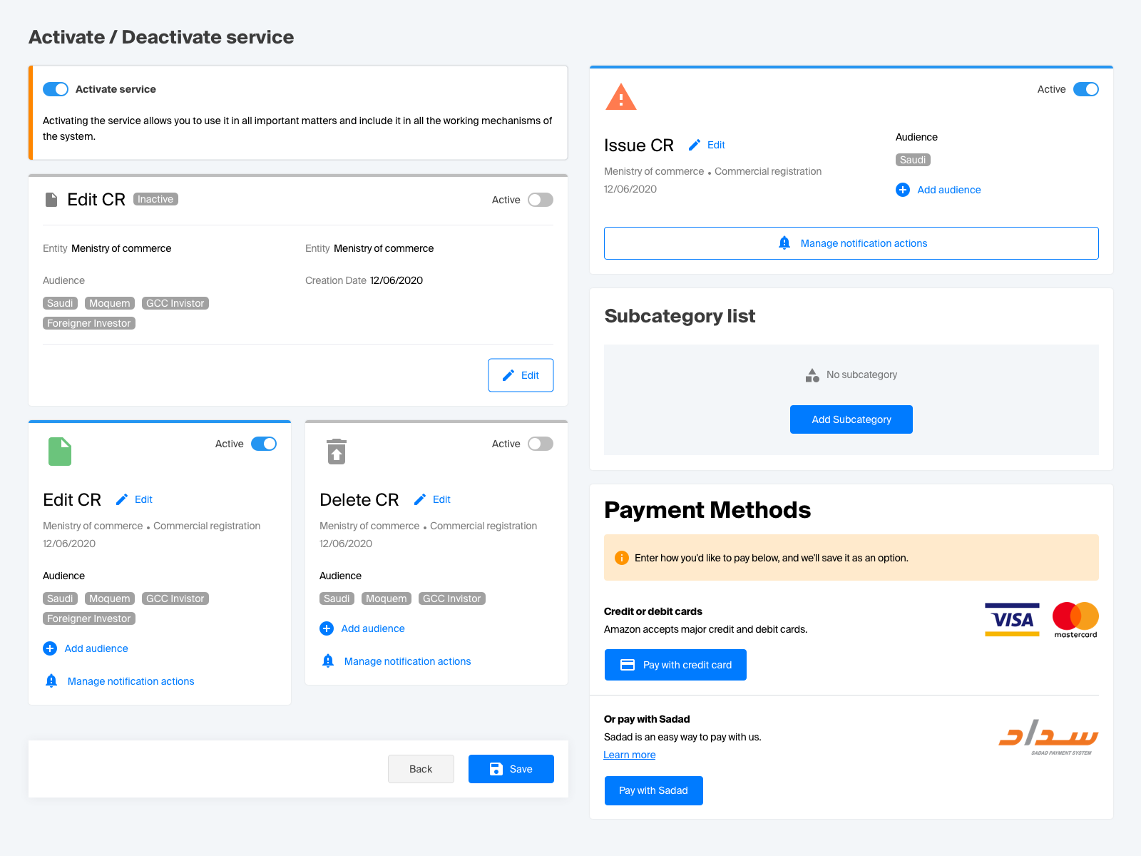 DS Card styles by Mohamed Ismail on Dribbble