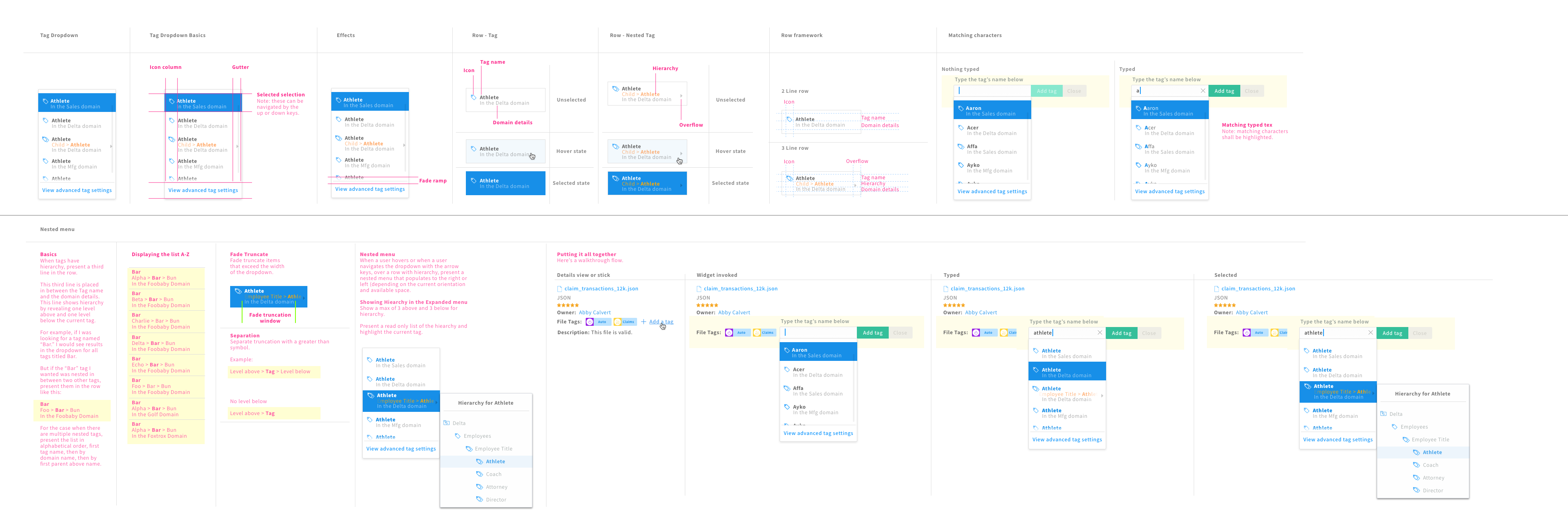 Tag Mode by Jonathan Bowman on Dribbble
