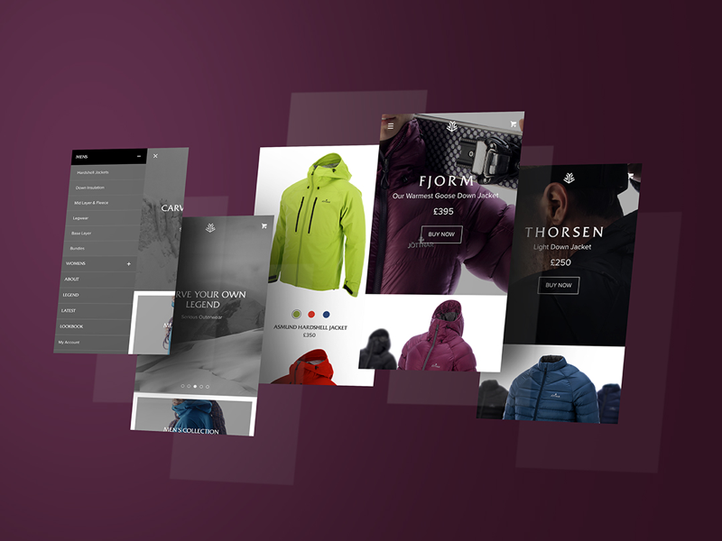Mobile Shop by Kirsty Jones on Dribbble