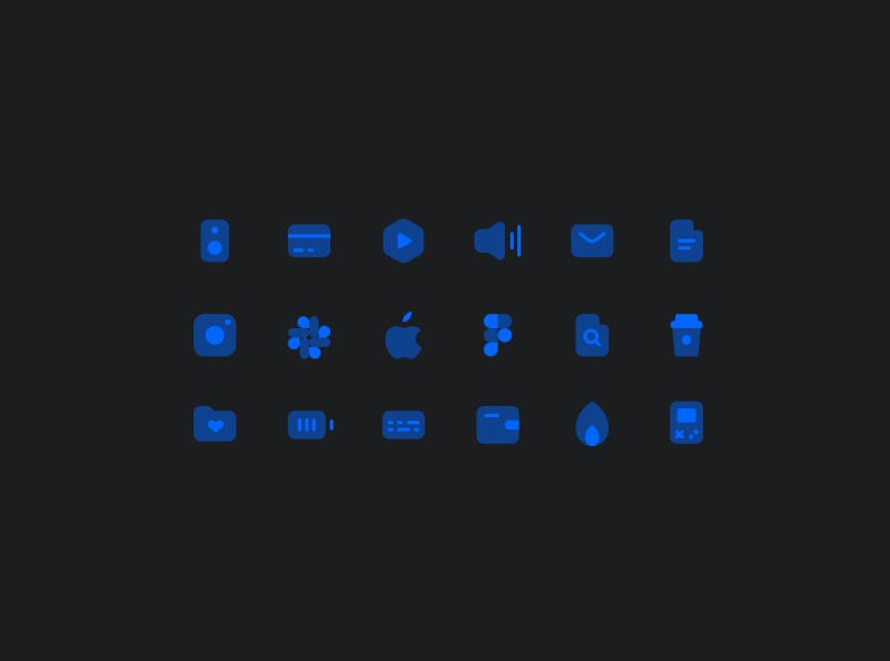Mini Icon Set Bulk by Andrey Melnik on Dribbble