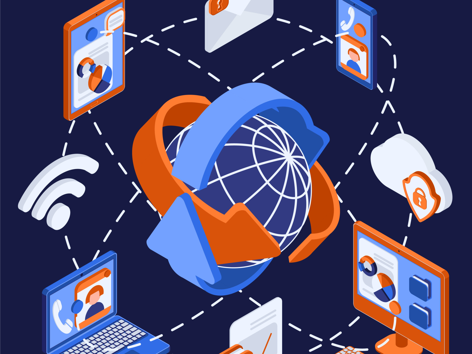 Dribbble 2106 q707 005 S m004 c10 big Data Analysis Processing 