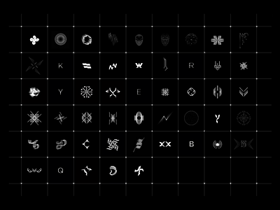 SET 01 / B UNPUBLISHED LOGO SYMBOLS by Berin Hasi on Dribbble