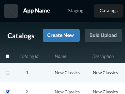 App Admin UI by Bryan Cinman on Dribbble