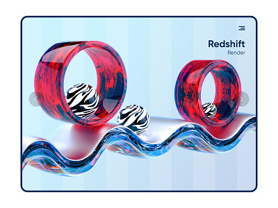 Redshift Render by Aneesh on Dribbble