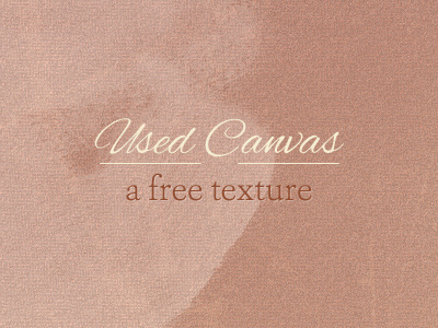 Used Canvas by Jann Howell on Dribbble