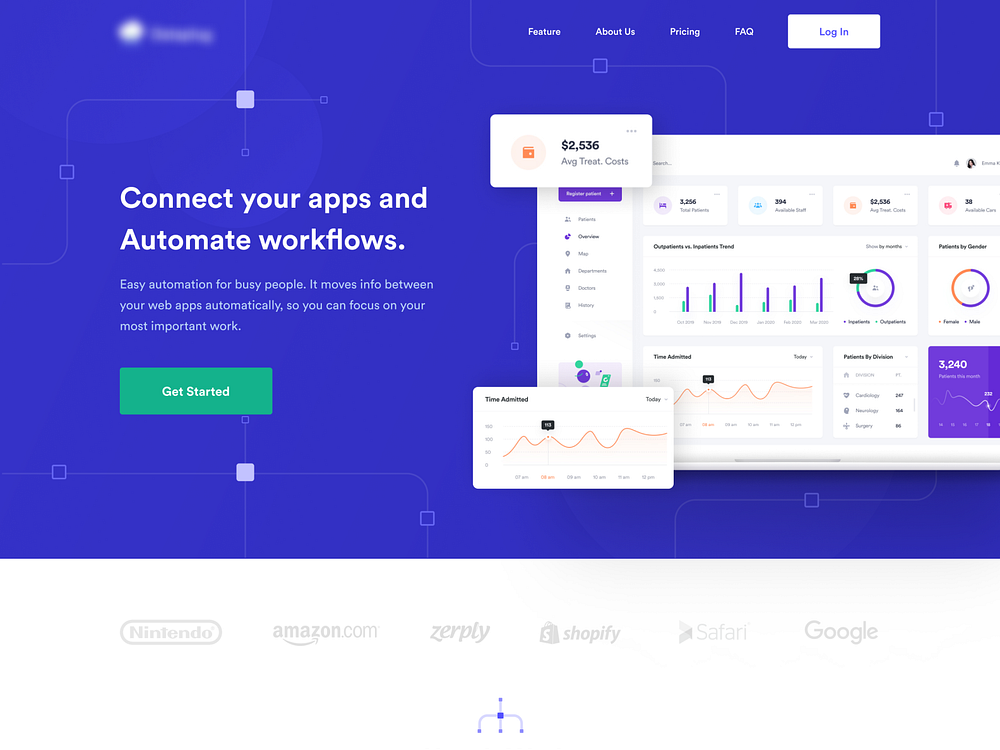 Landing Page Design by Nazirul Hoque 🏆 for Twinscy on Dribbble