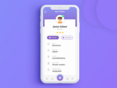 Profile Screen Exploration by Nazirul Hoque 🏆 on Dribbble