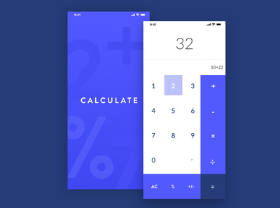 Calculator Ui designs, themes, templates and downloadable graphic ...