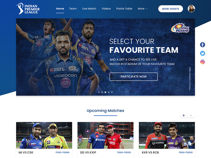 Ipl T20 by Abhishek Gupta on Dribbble