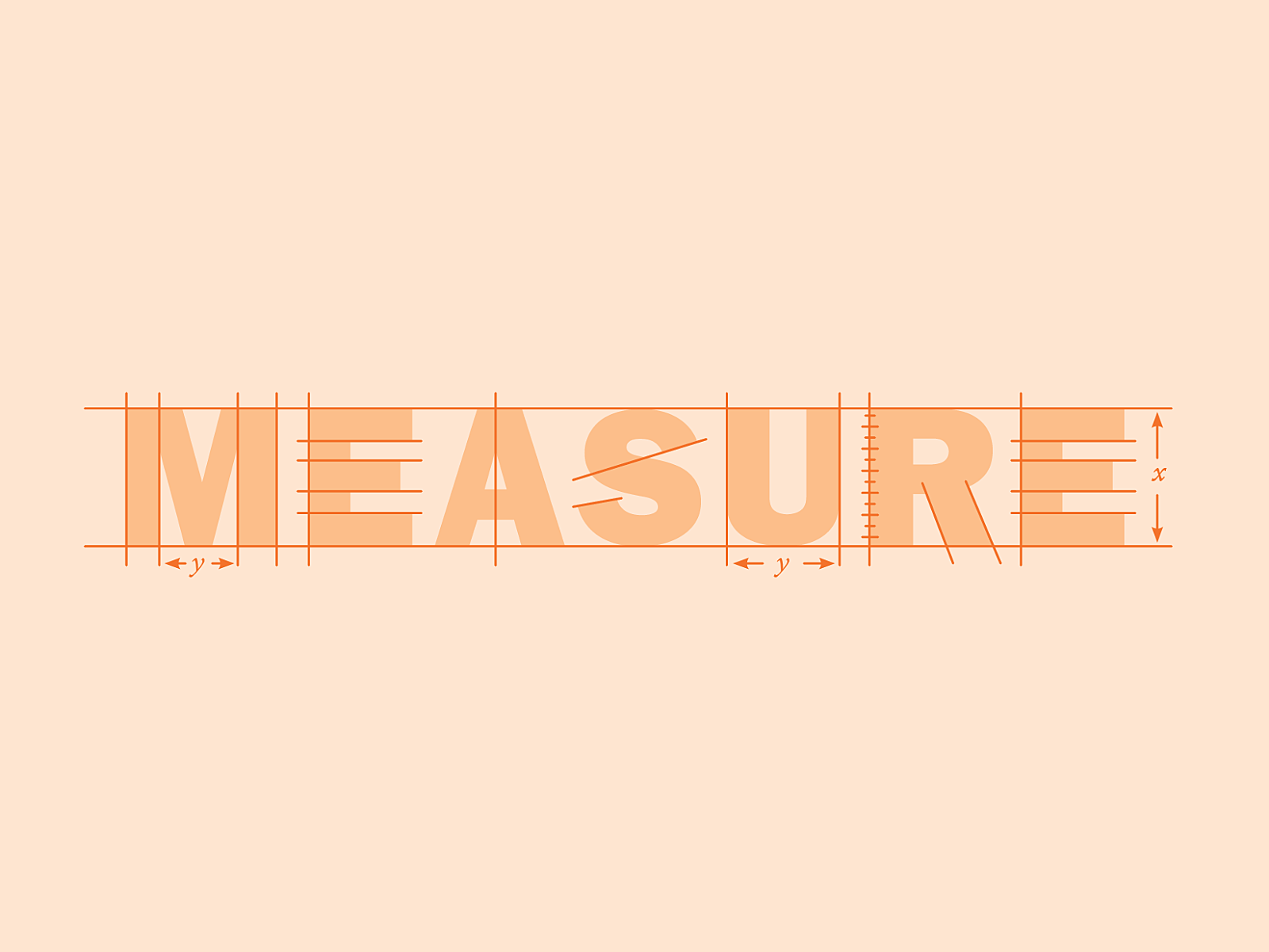 Measure Typography by Sarah Bernard on Dribbble