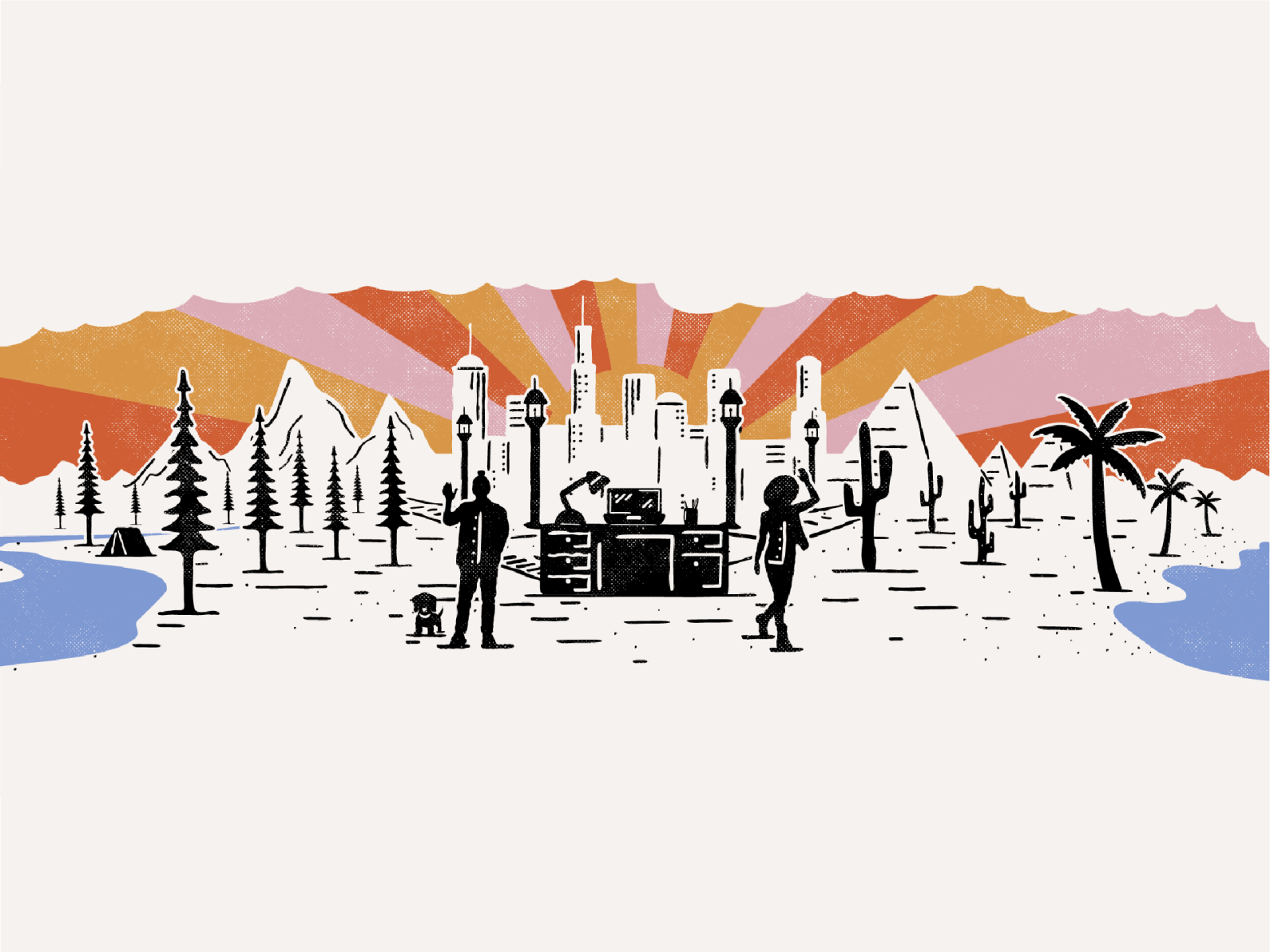 Work From Wherever by Cody Cheng on Dribbble