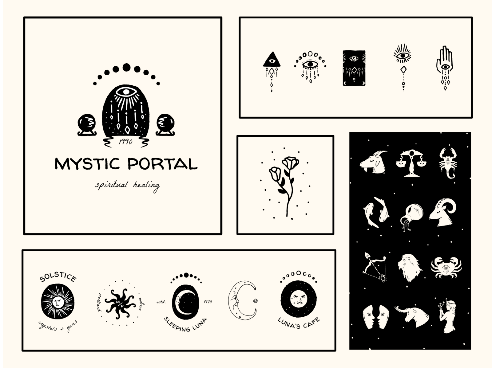 Mystic Logo Bundle by Cody Cheng on Dribbble