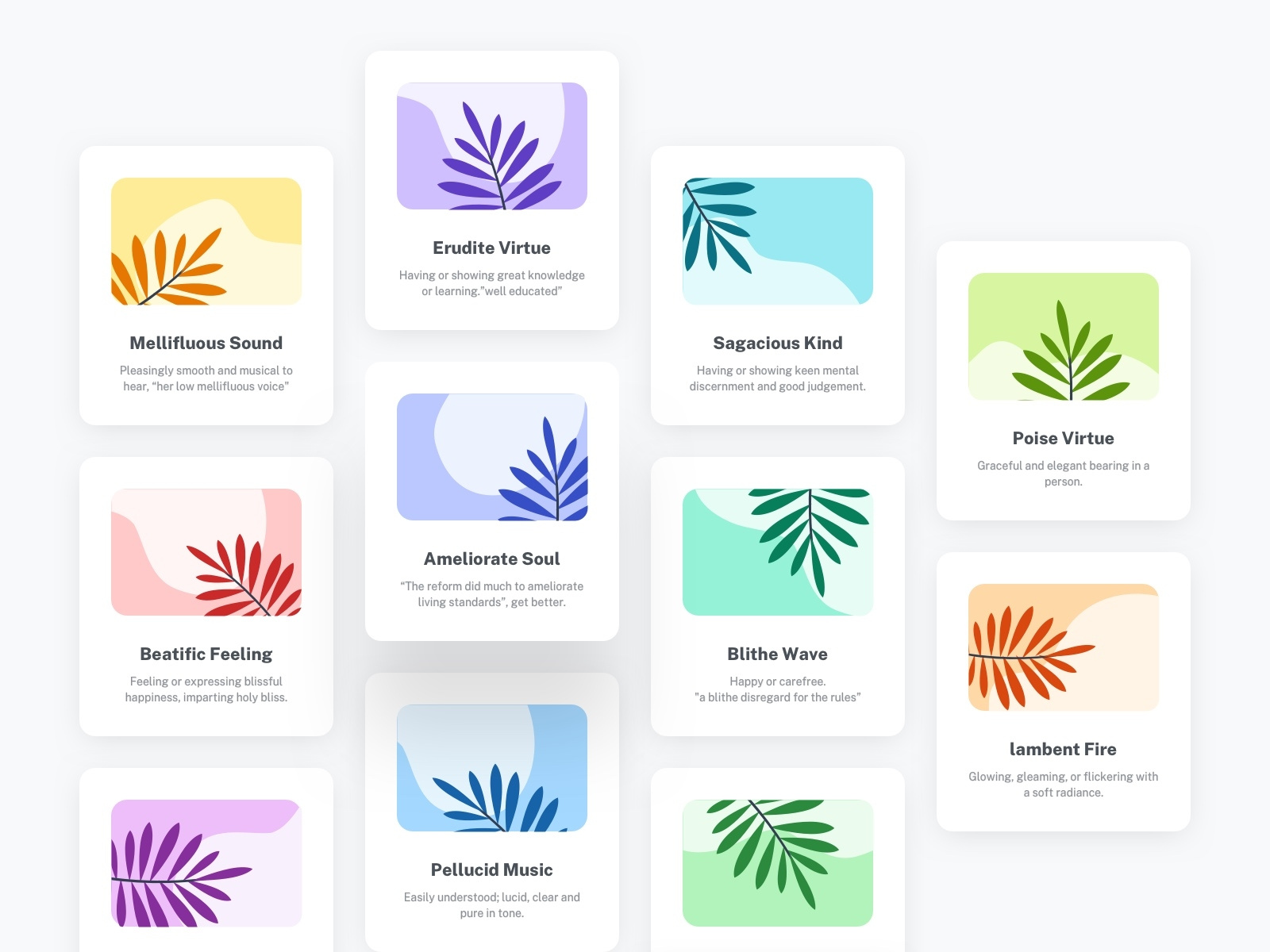Card Thumbnails | UI Elements Exploration by Chintan Chavda on Dribbble