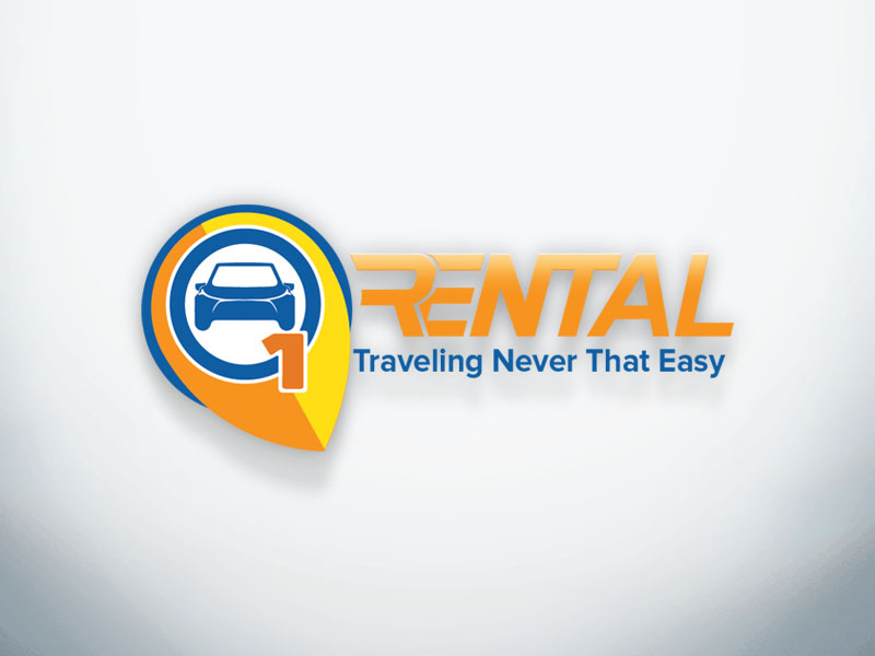Logo Desain Q Rental by Joshua Heru on Dribbble