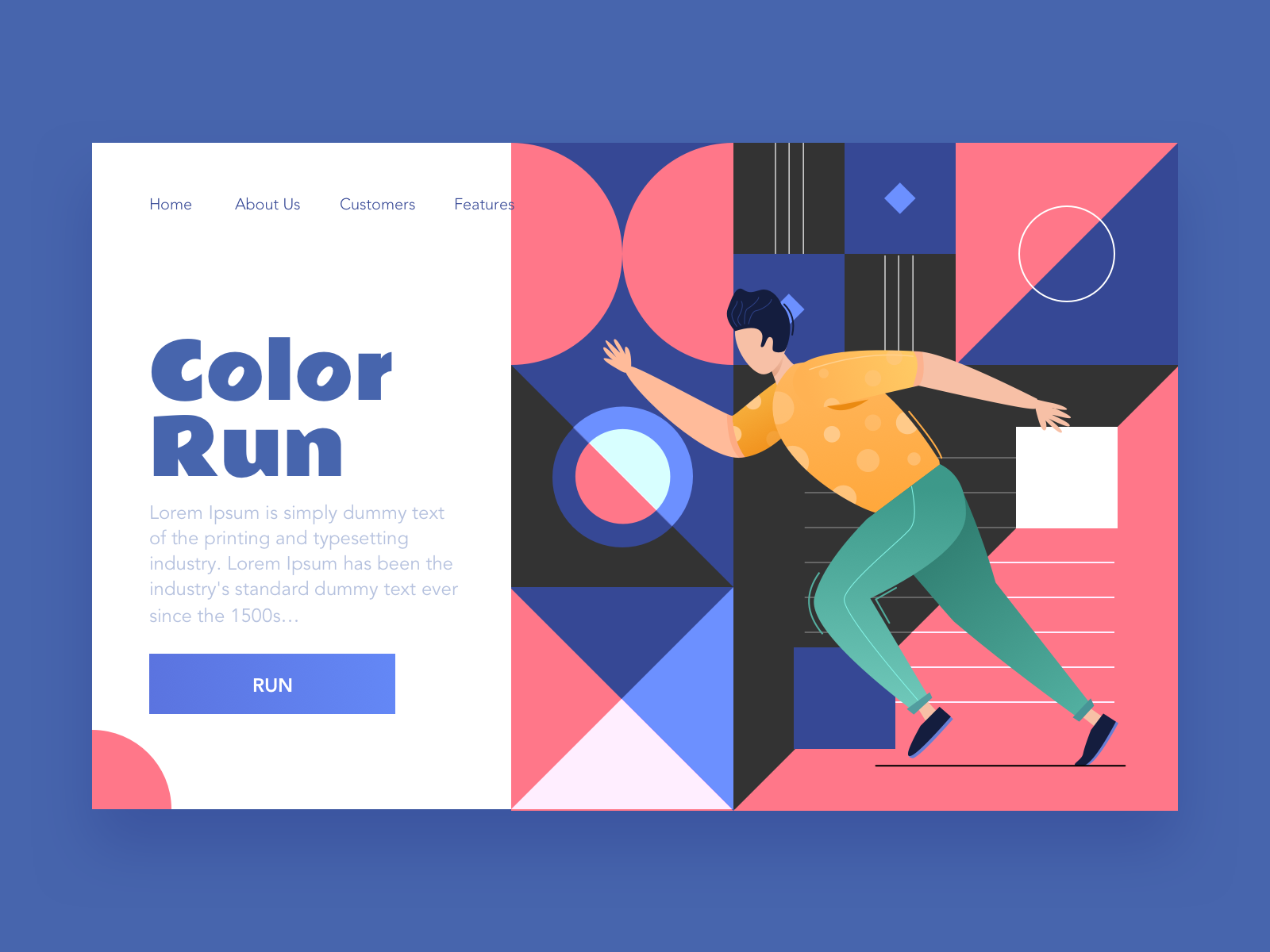 Run Your Color Palette by Marshall on Dribbble