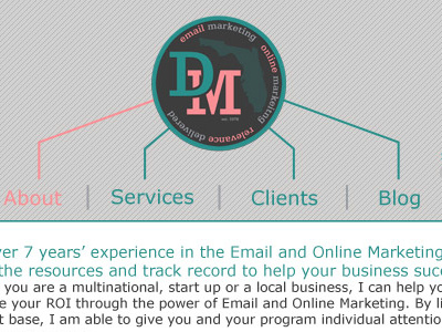 Dm Site by Dylan Murphy on Dribbble