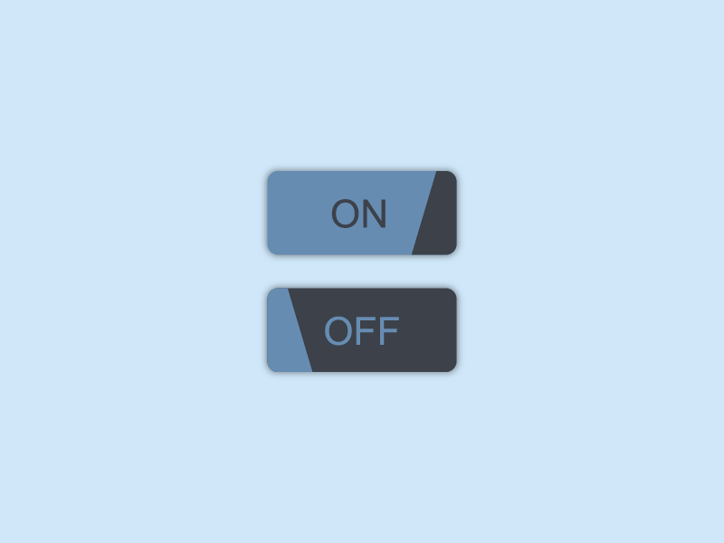 015 UI Daily Challenge - On/Off Switch by Bernardo Nunes on Dribbble
