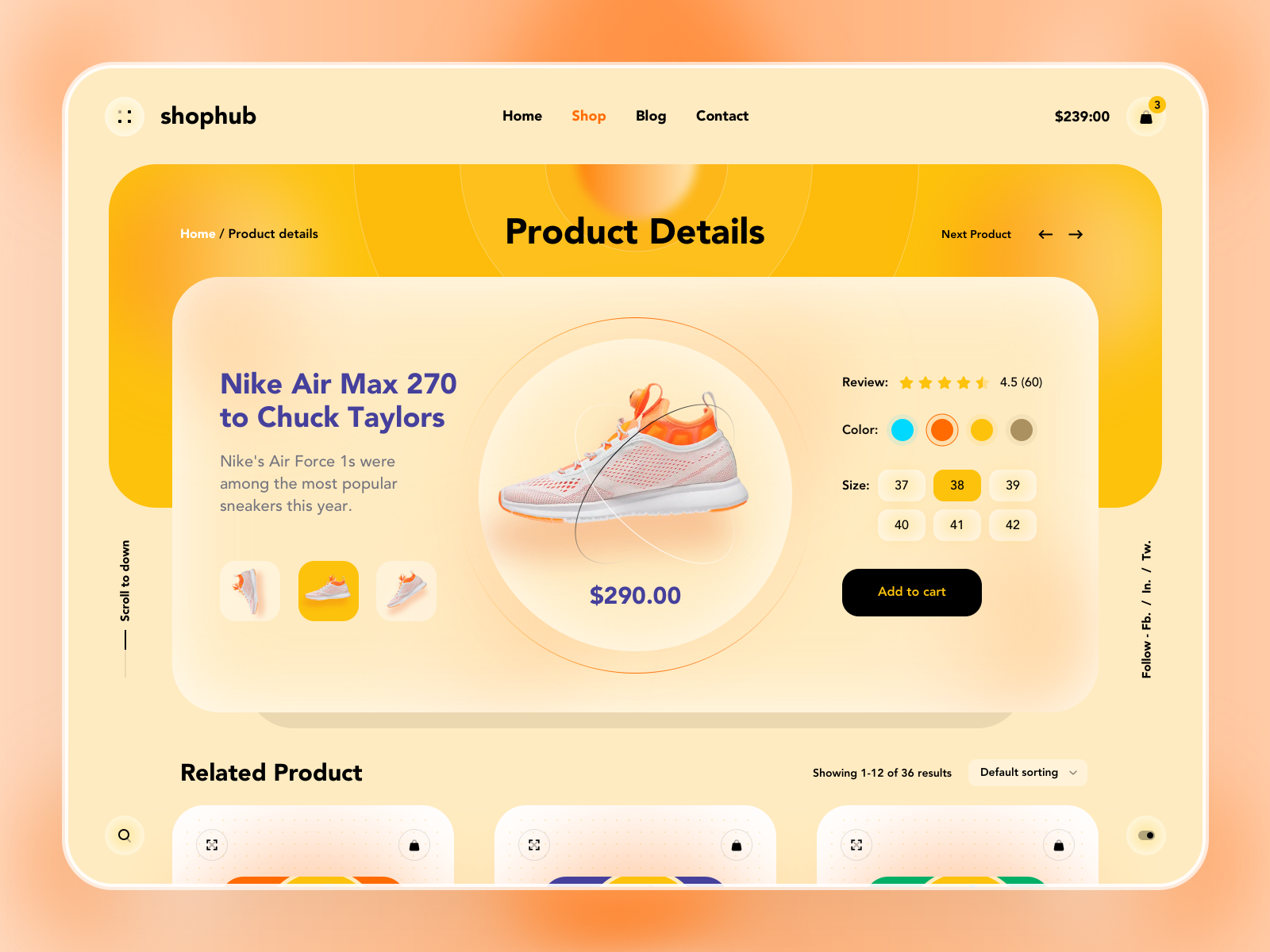 E Commerce Product Details By Shah Alam On Dribbble