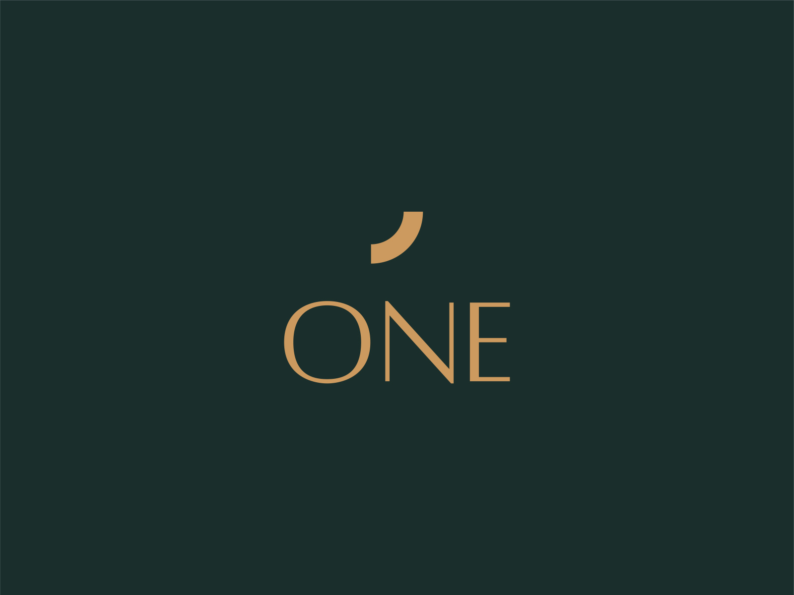 One Logo by Tariq Msallam on Dribbble