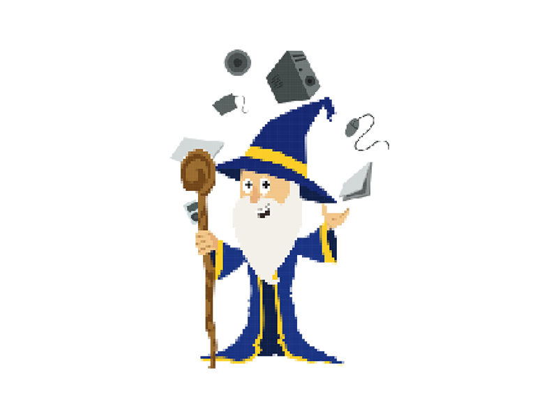 Pixel Art - Tech Wizard by Shallu Narula on Dribbble
