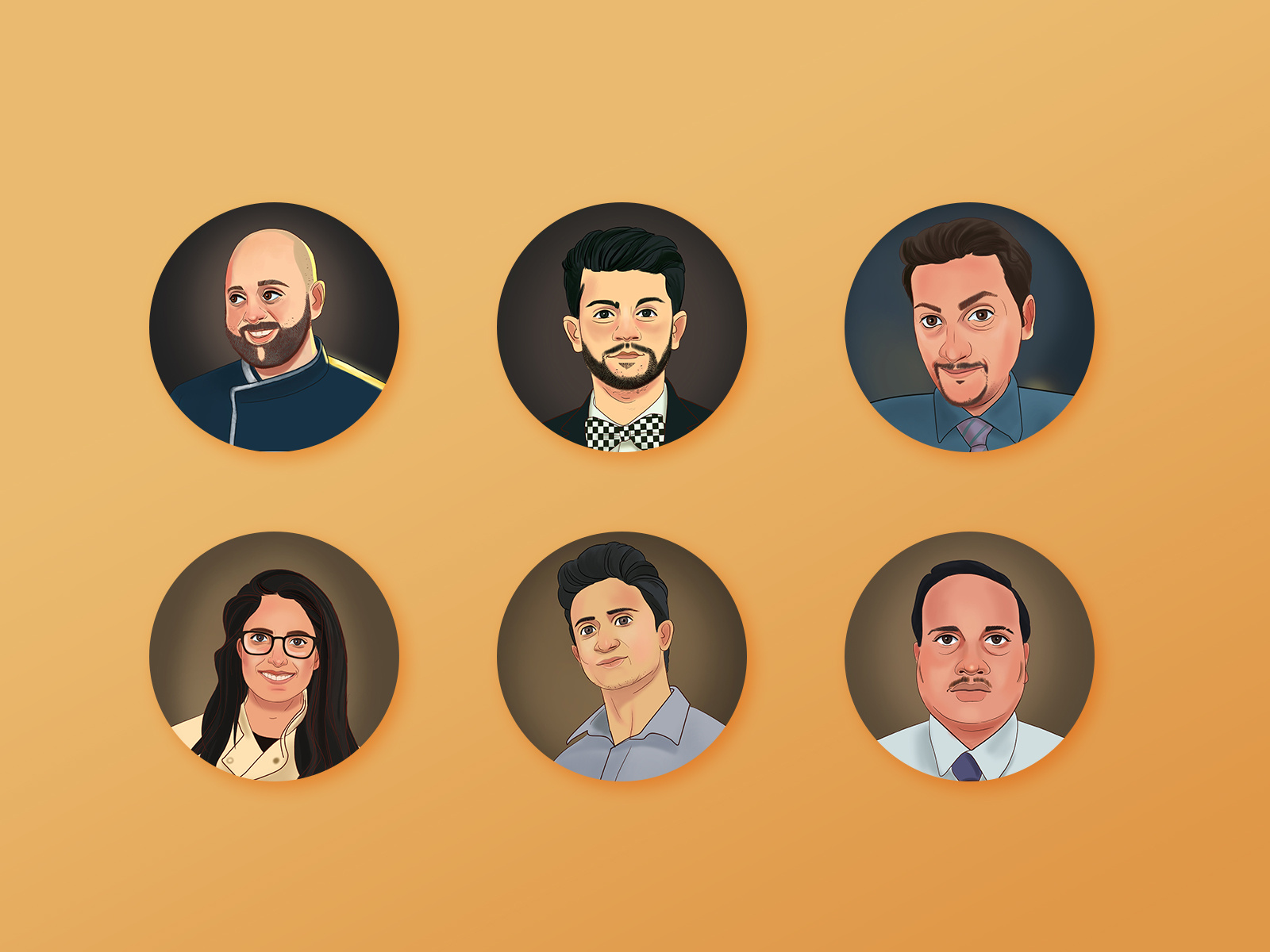 Avatars Design by Shallu Narula on Dribbble