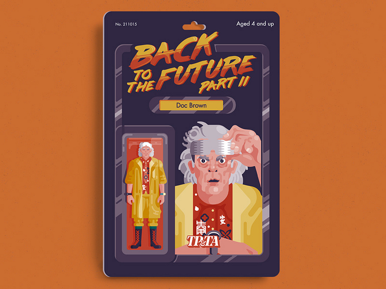 Doc Brown by The Pine & the Apple on Dribbble