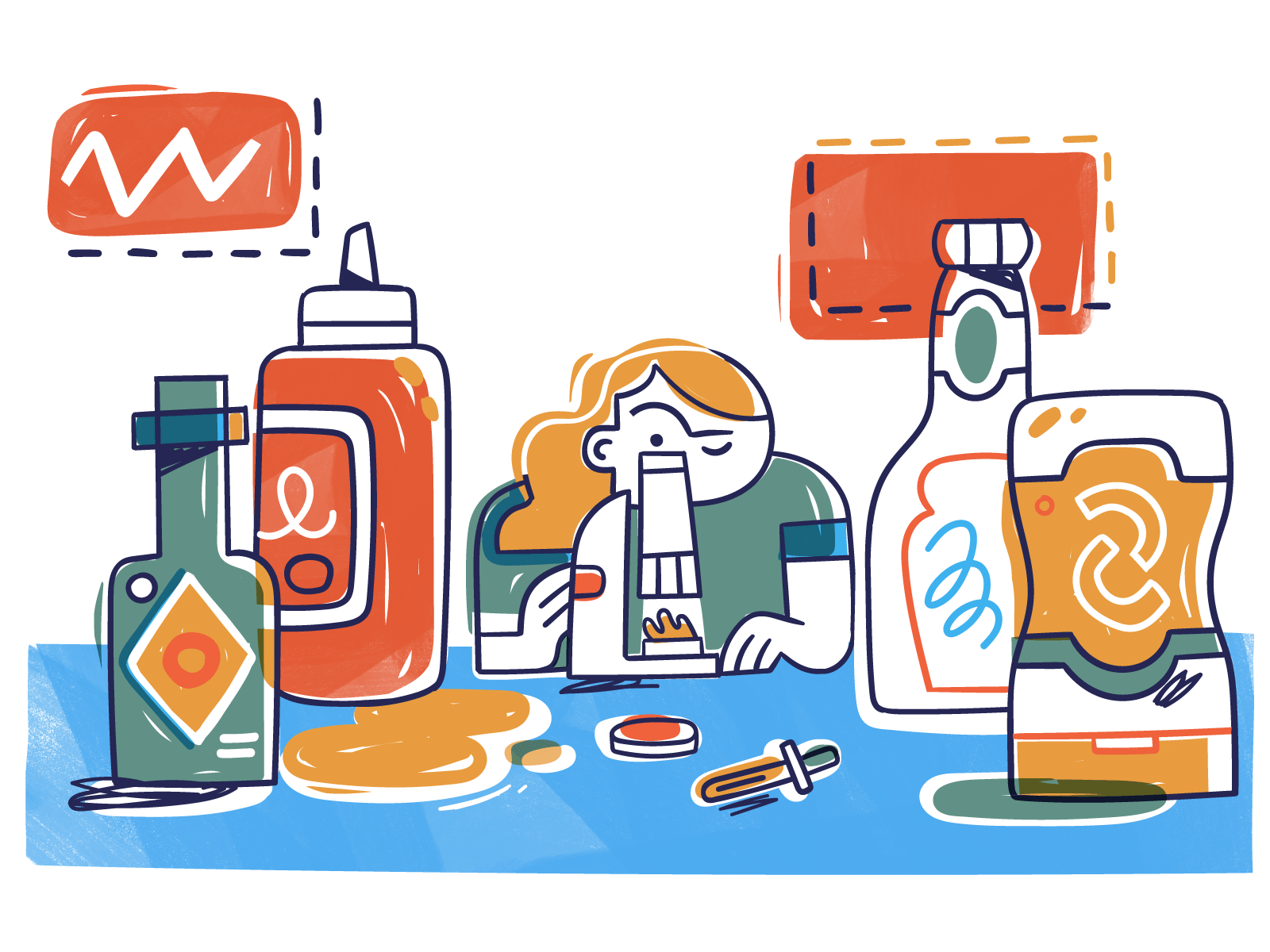 The Secret Sauce by Susanna Rumiz on Dribbble