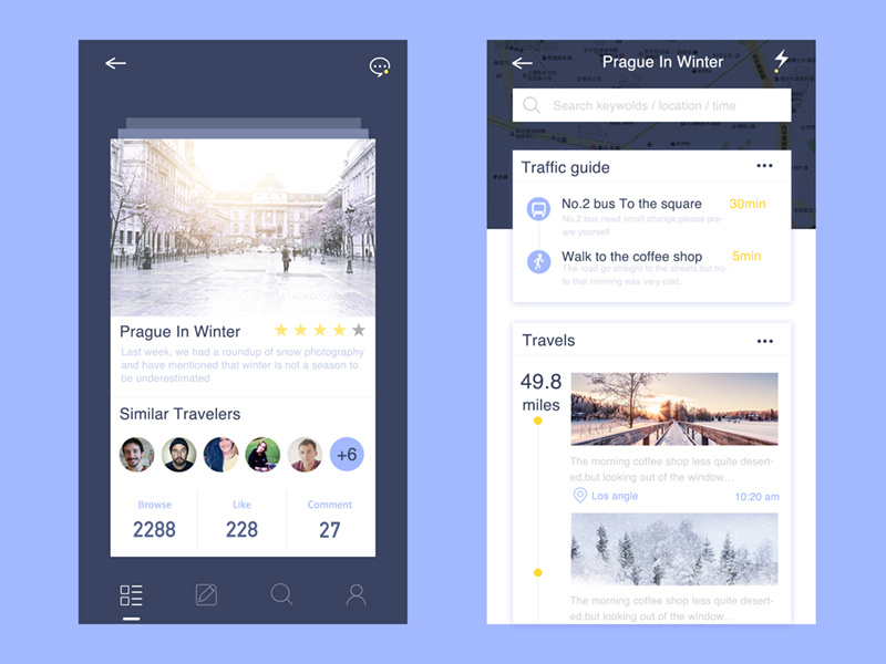 Travel by Kevin on Dribbble