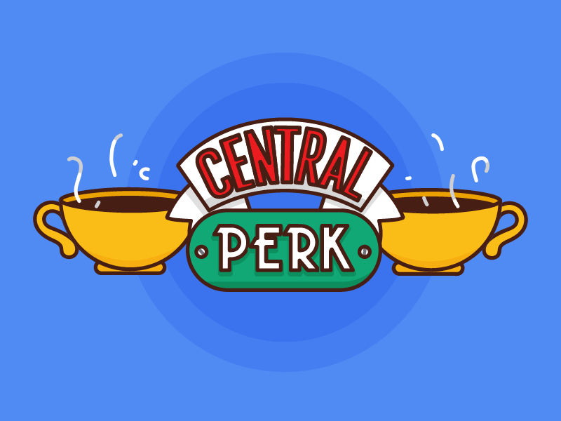 Central Perk Logo