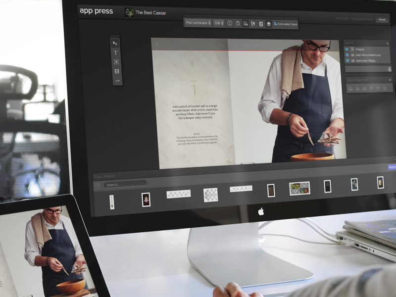 App Press Layout Editor by App Press on Dribbble