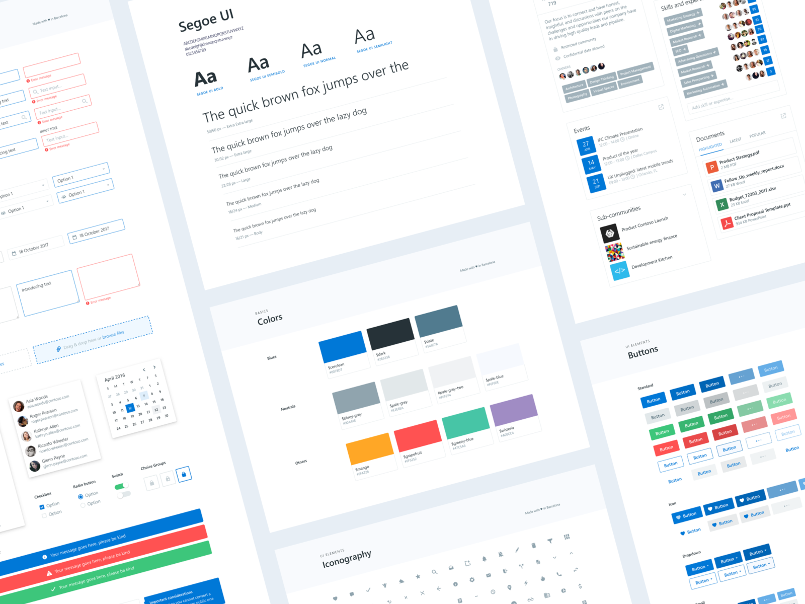 Beezy - Style Guide by Iban Beldarrain for Beezy on Dribbble