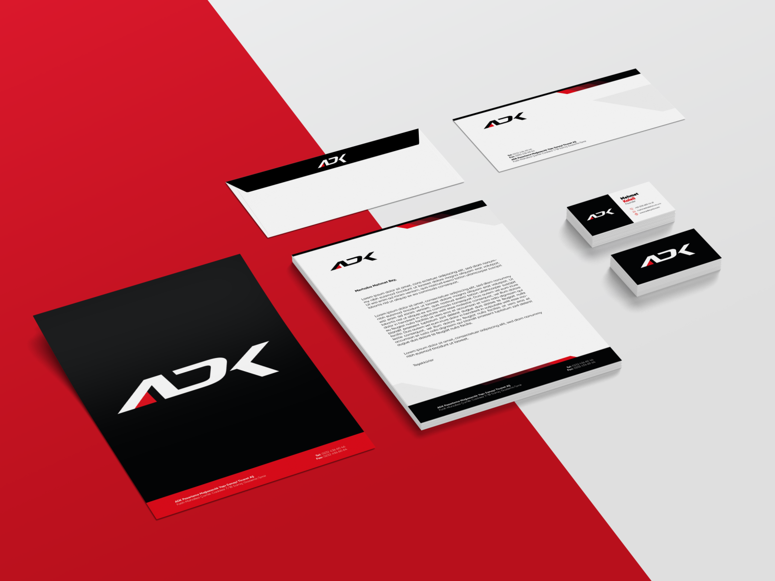 ADK Branding by Mustafa Bayralı on Dribbble