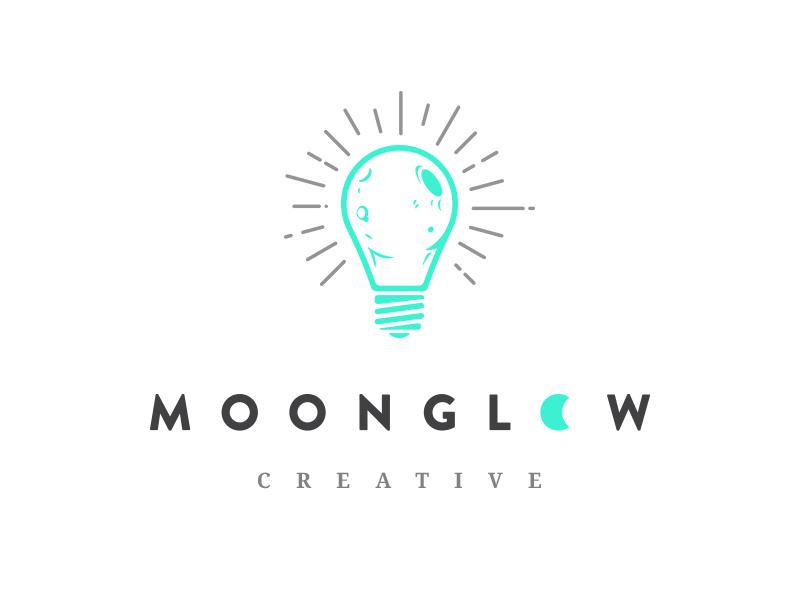 Moonglow Creative Logo 2 by Karl Nilsson on Dribbble