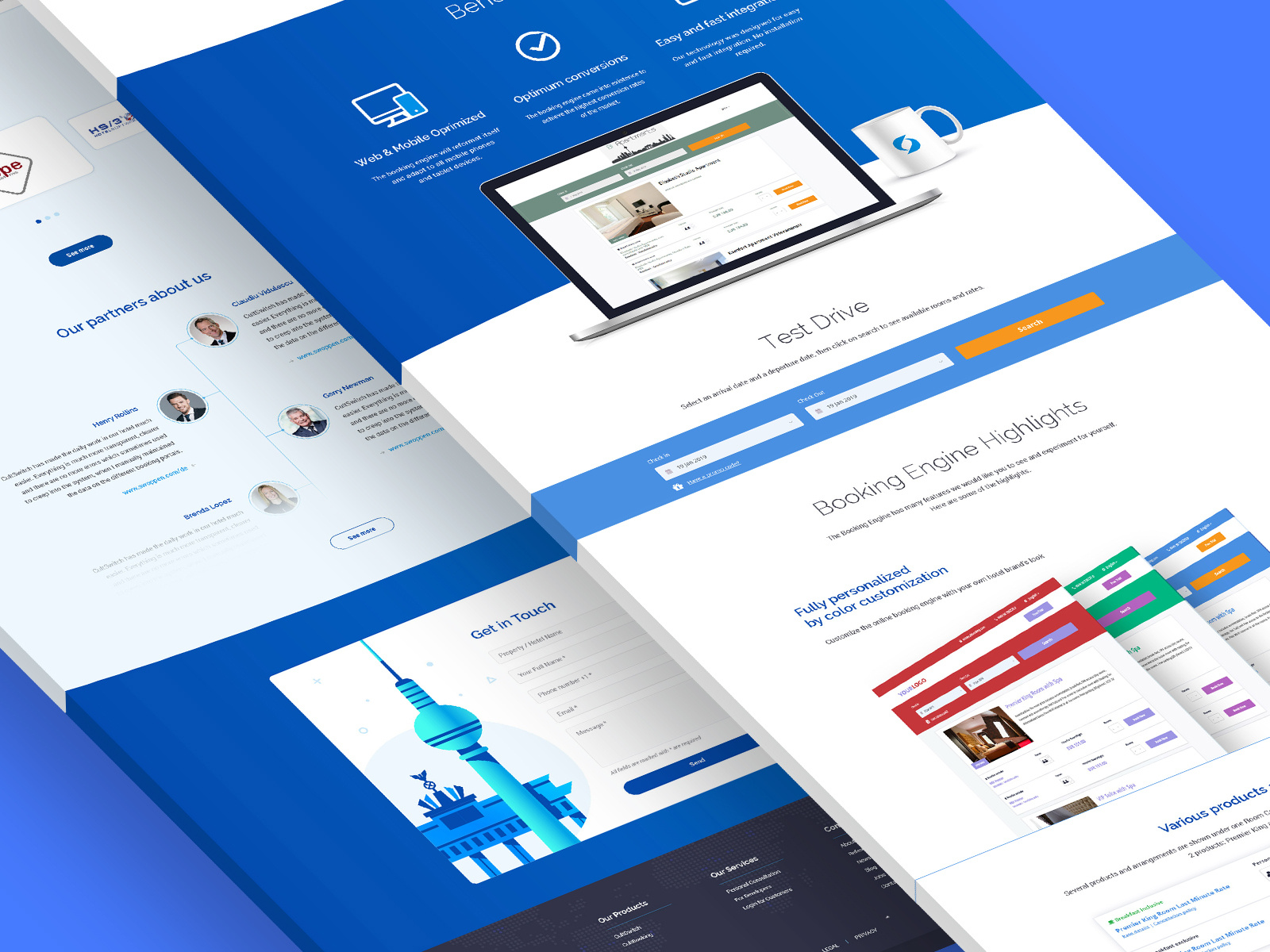Web Design for CultSwitch by Visio on Dribbble