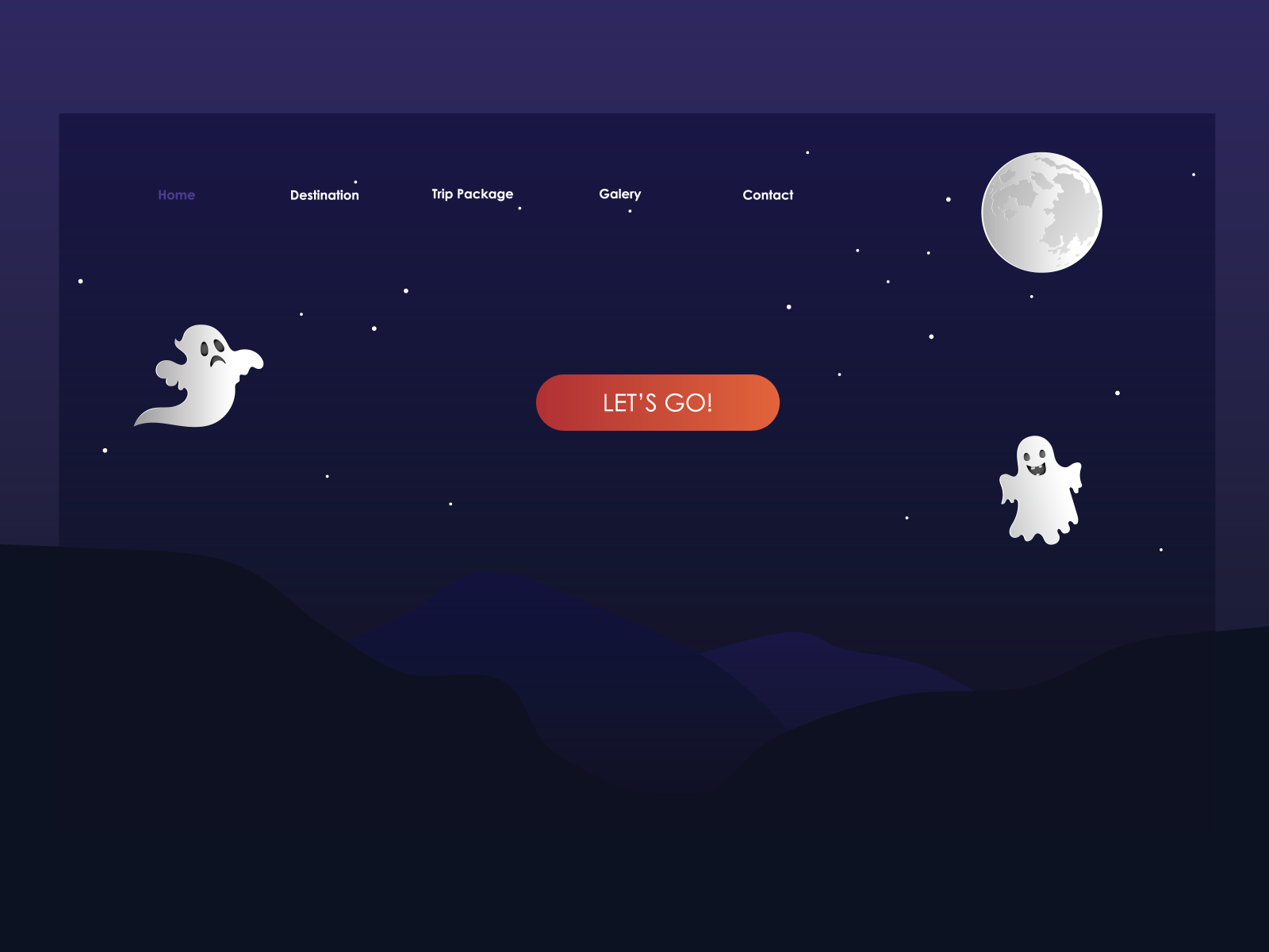 Spooky Website - Happy Halloween by Luigi D'Antuono on Dribbble