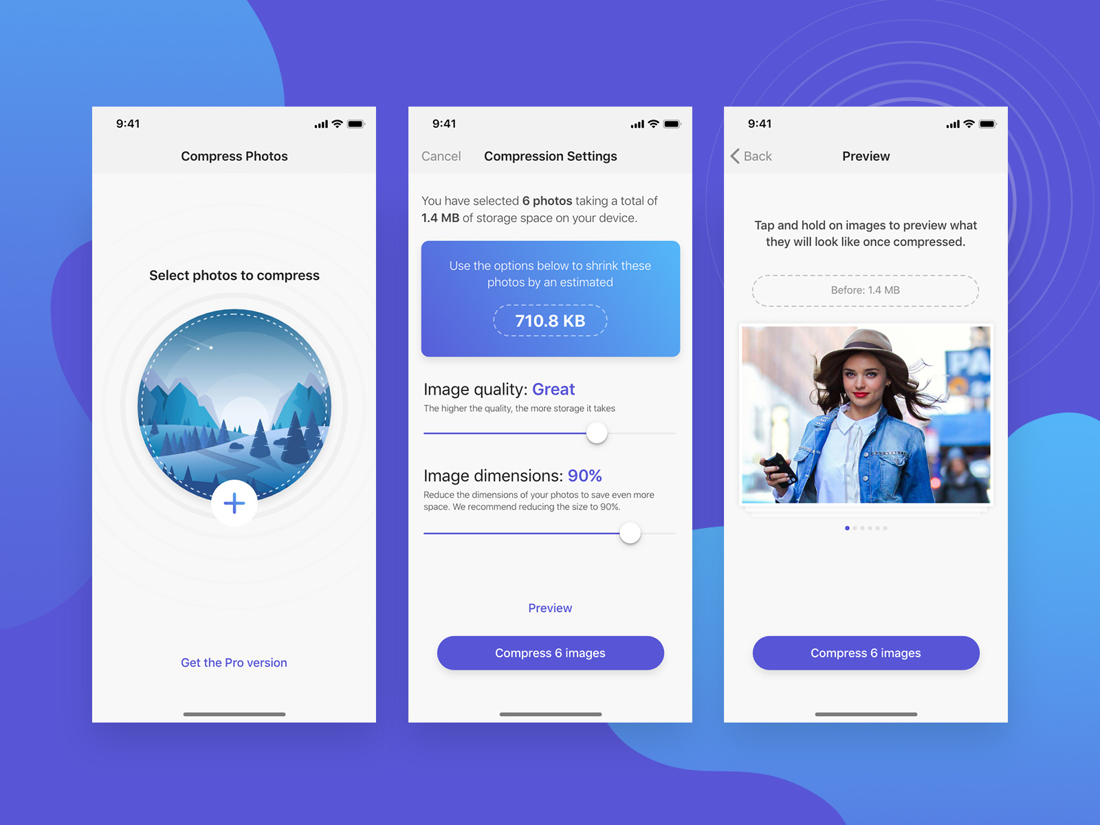 Photo Compress App By Syed Abu Sayeed Shemon On Dribbble