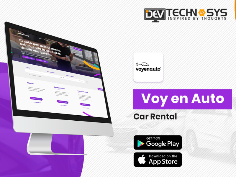 Voy en Auto Car Rental by Dev Technosys | Inspired By Thoughts | Mobile ...