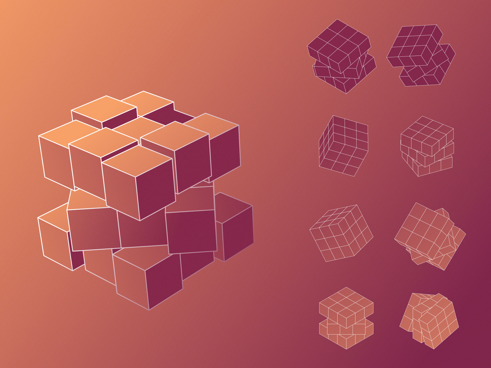 cube by Andrey on Dribbble