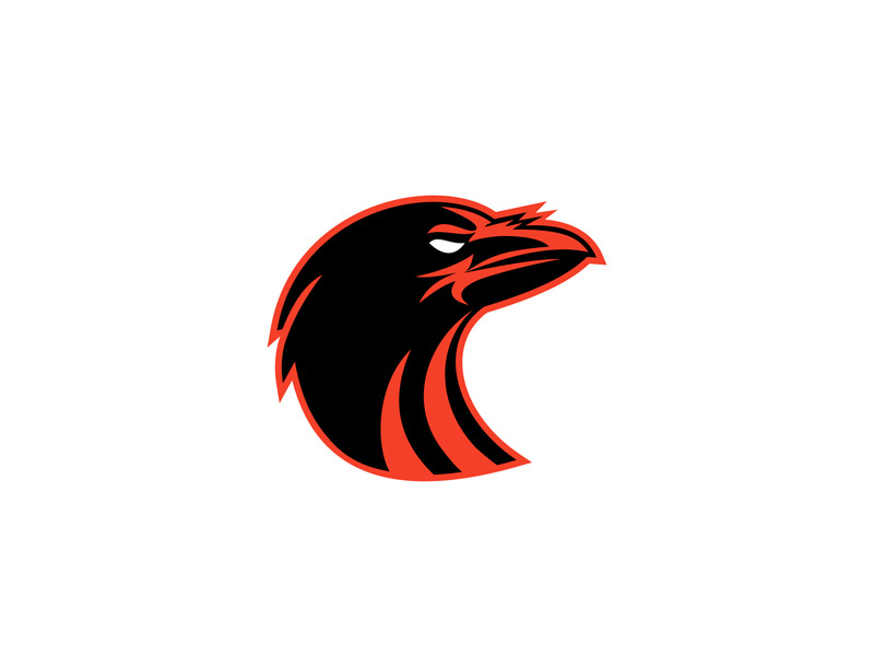 Angry Raven Head Icon by Aloysius Patrimonio on Dribbble