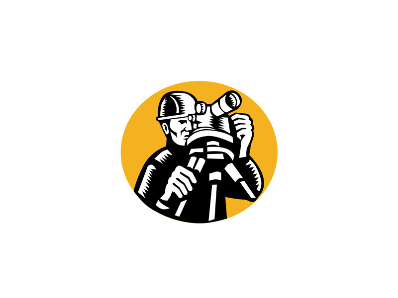 Surveyor Geodetic Engineer Woodcut by Aloysius Patrimonio on Dribbble Surveyor Geodetic Engineer Woodcut by Aloysius Patrimonio on Dribbble