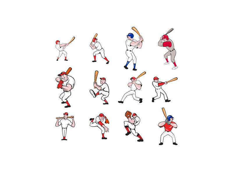 Baseball Pitcher Cartoon