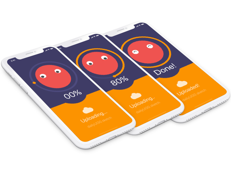 File upload concept :) by Aiden Kim on Dribbble