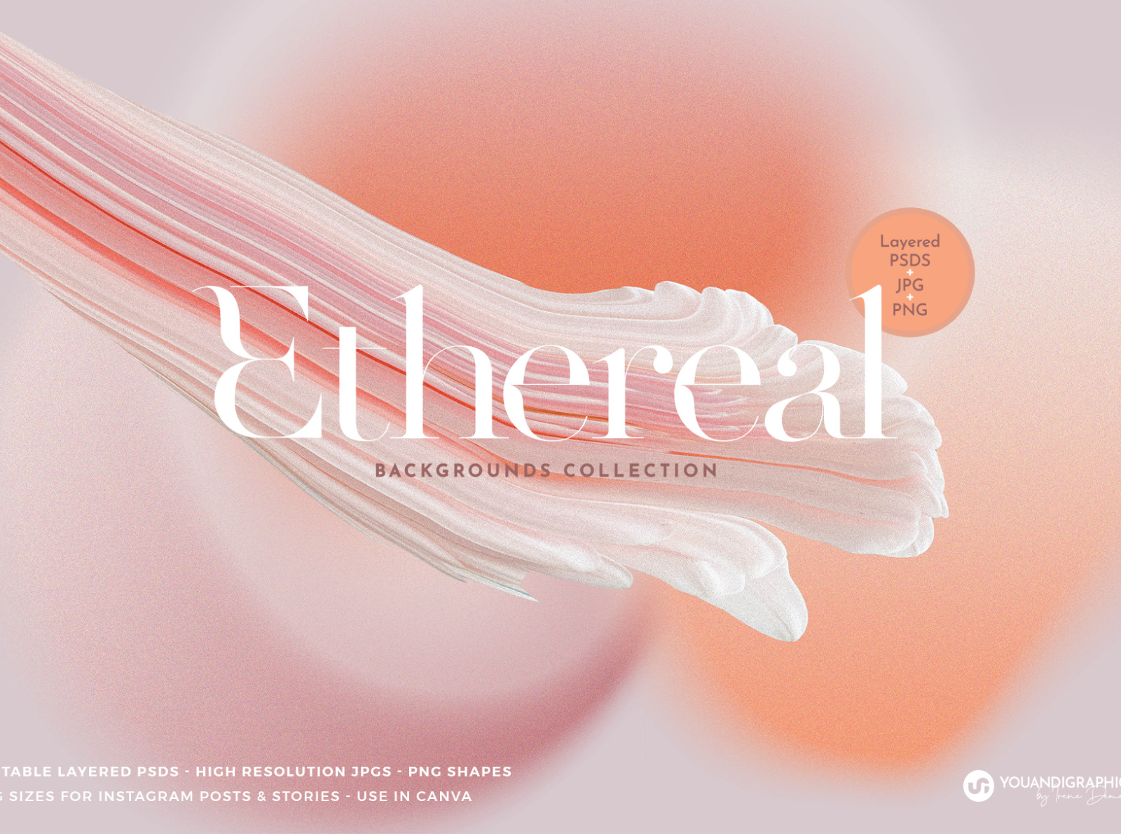 Ethereal Gradient Backgrounds by Irene Demetri on Dribbble