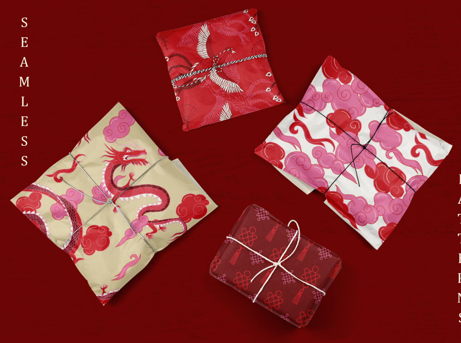 Hand Drawn Chinese Patterns by Irene Demetri on Dribbble