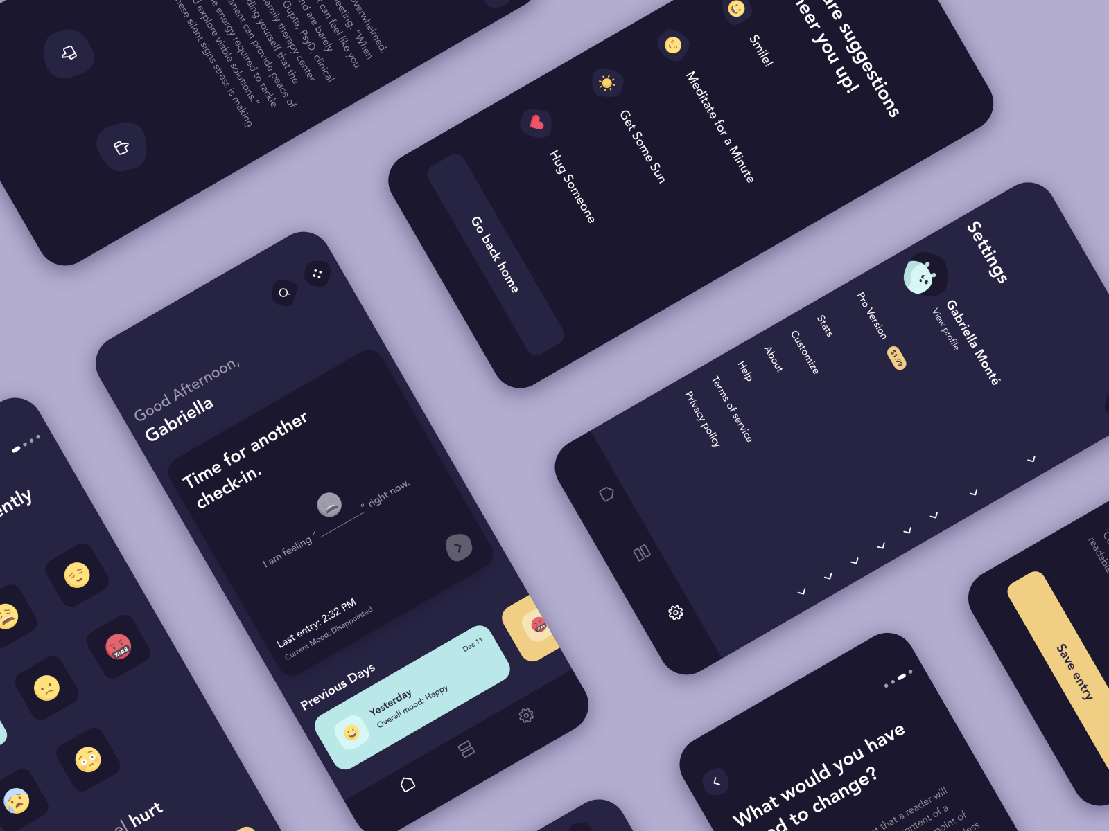 Wellness App Concept Map by Akram Khalid on Dribbble