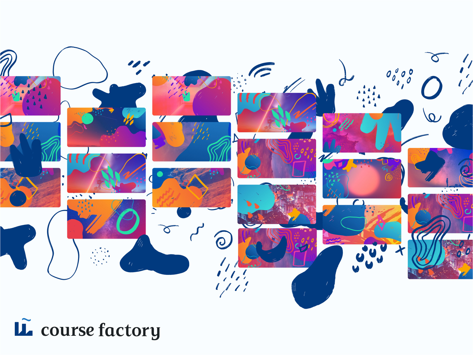 Course Factory Brand System by Sam Flick on Dribbble