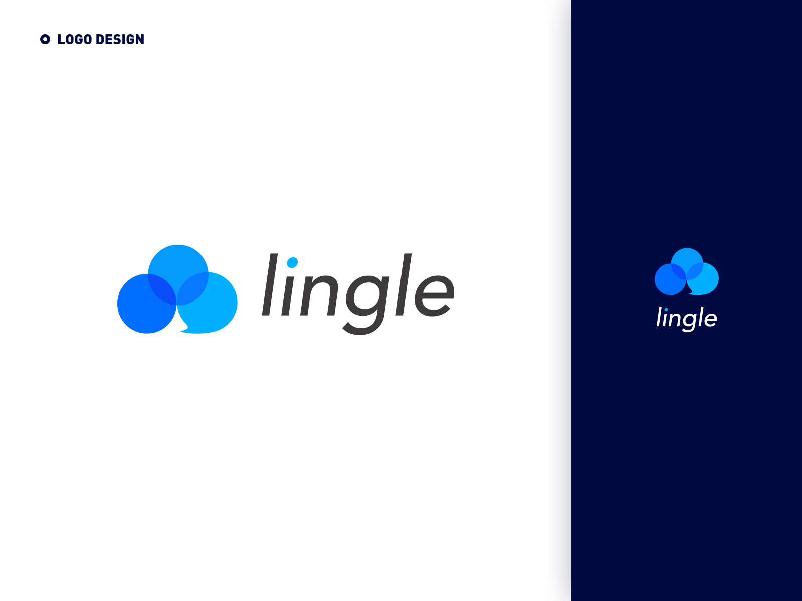 Logo lingle by CrystalGao on Dribbble