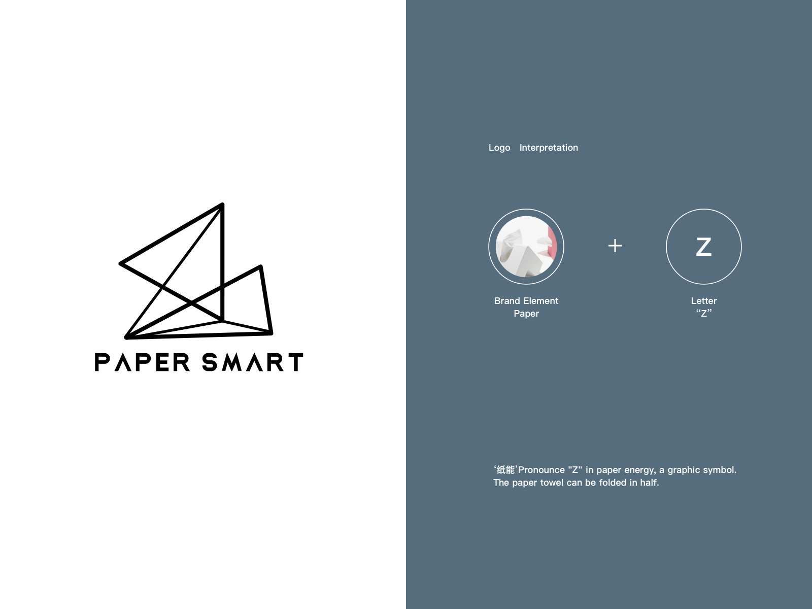 paper smart-logo design by X-LINN on Dribbble