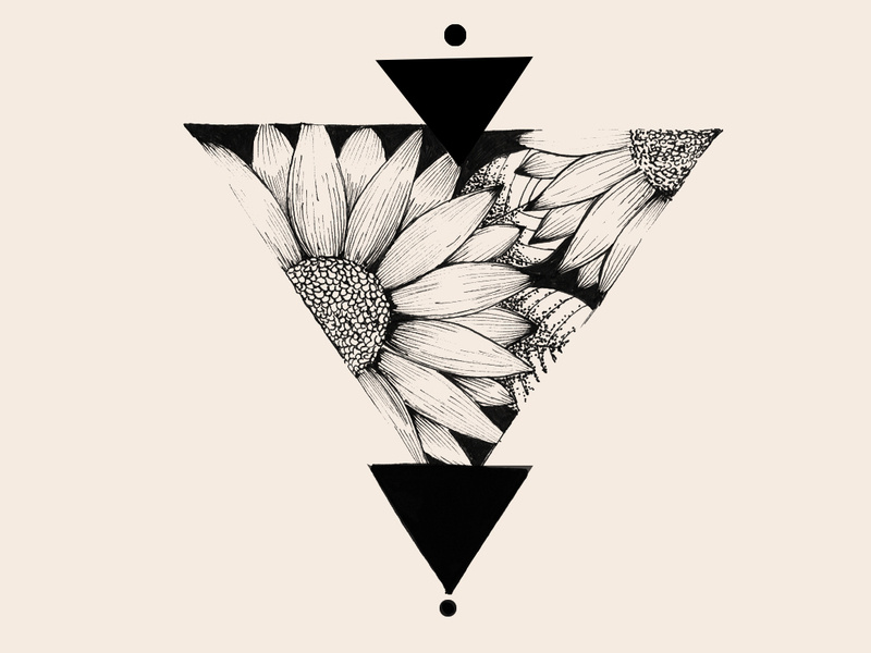 Angular tattoo design by Julia Solonina on Dribbble