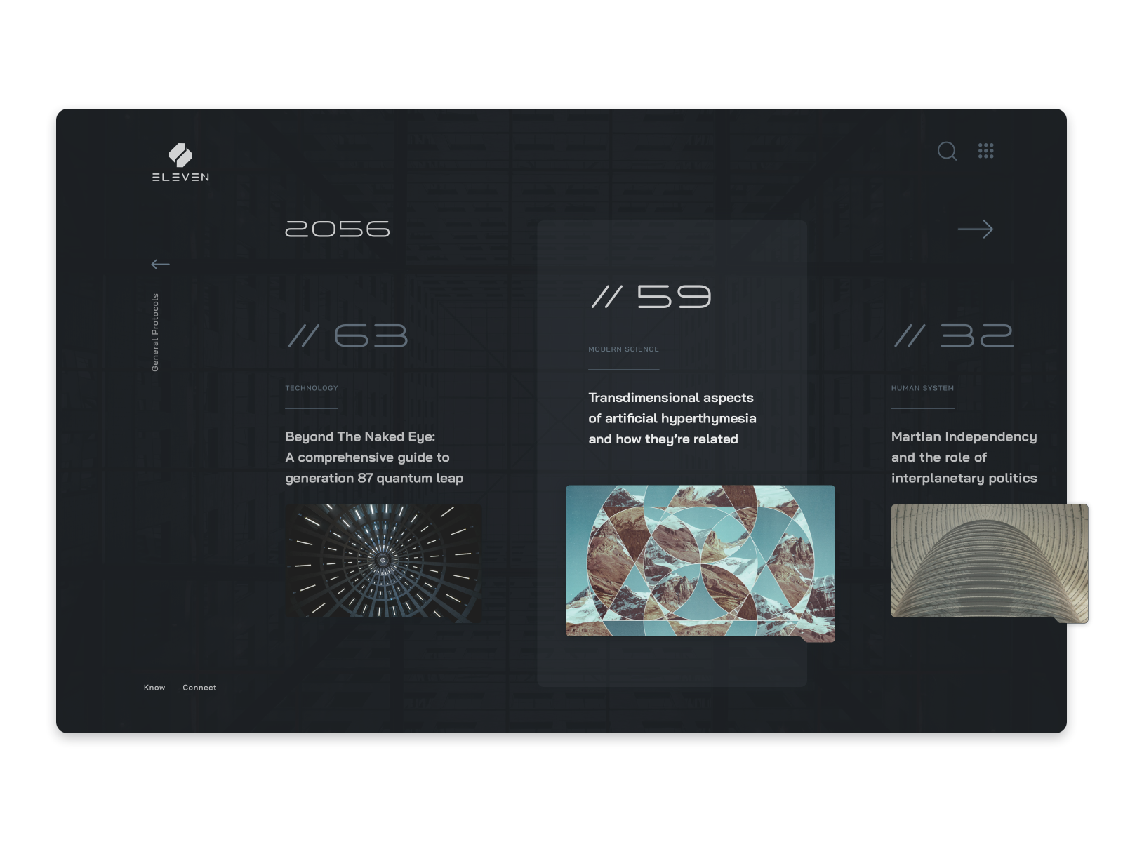 Futuristic Web Blog by Vinicius Quesada on Dribbble